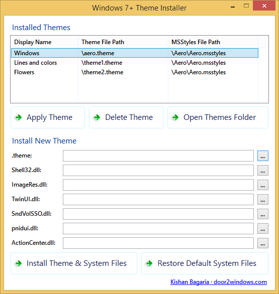 Windows 7 Desktop Themes
